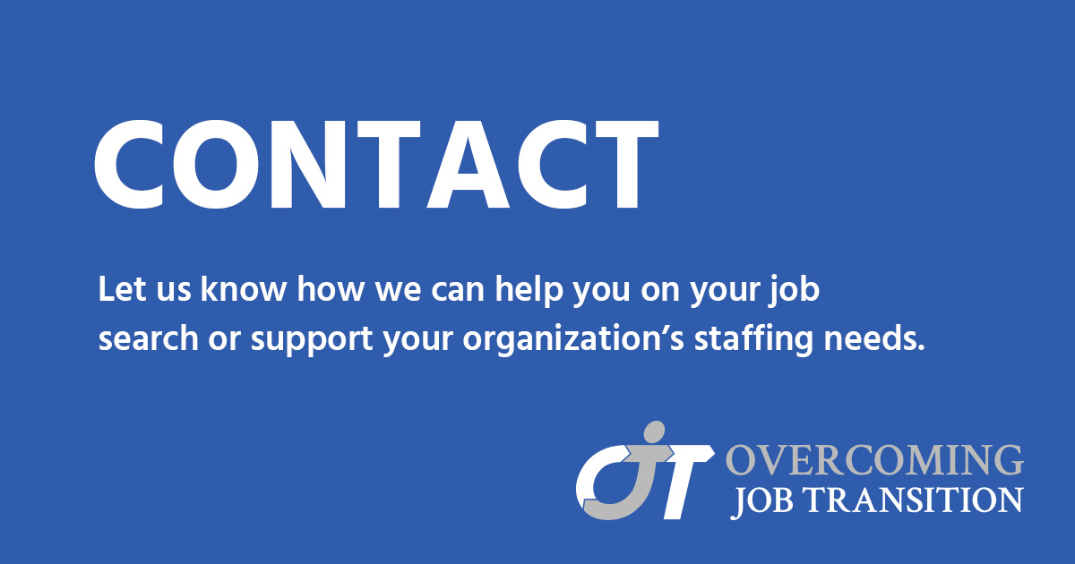Contact Us | Overcoming Job Transition | Tulsa, OK