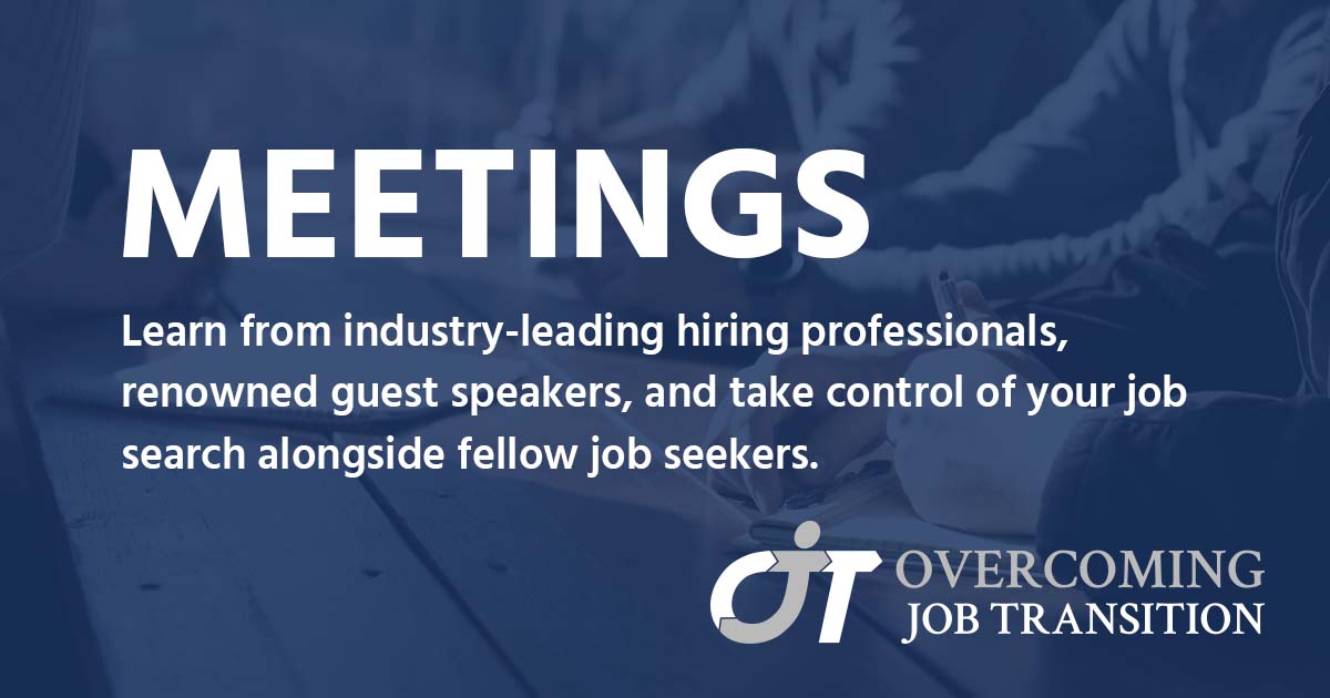 OJT Meetings | Overcoming Job Transition | Tulsa, OK